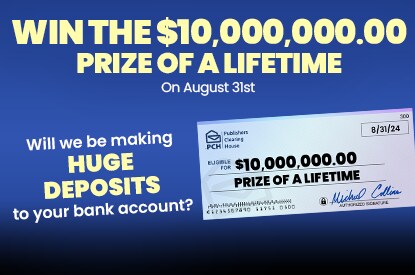 Win for Life Sweepstakes | Win Money for Free from PCH | PCH.com