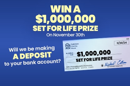 Win for Life Sweepstakes | Win Money for Free from PCH | PCH.com